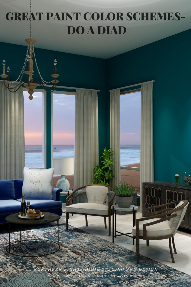 Great Paint Color Schemes- Do a Diad | Mary Ann Benoit-Northern Lights ...