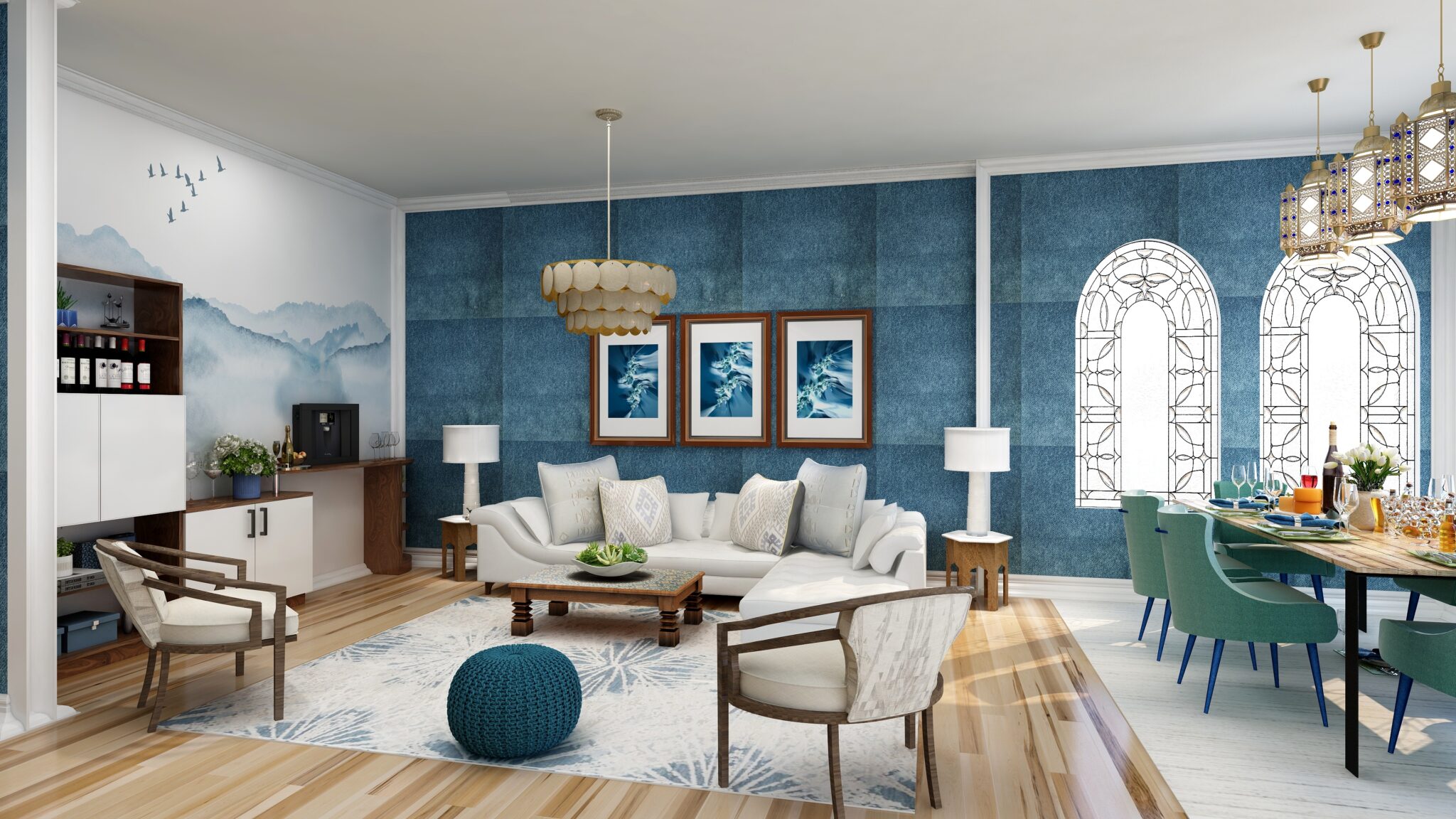 Create a Beautiful Wine-Bar in Your Living Room for a Perfect Space to ...