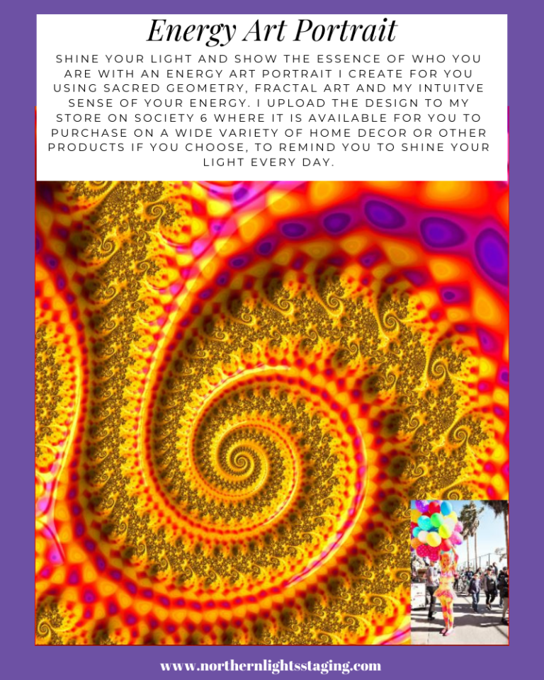 “Shine Your Light” – Energy Art Portraits | Northern Lights Home ...