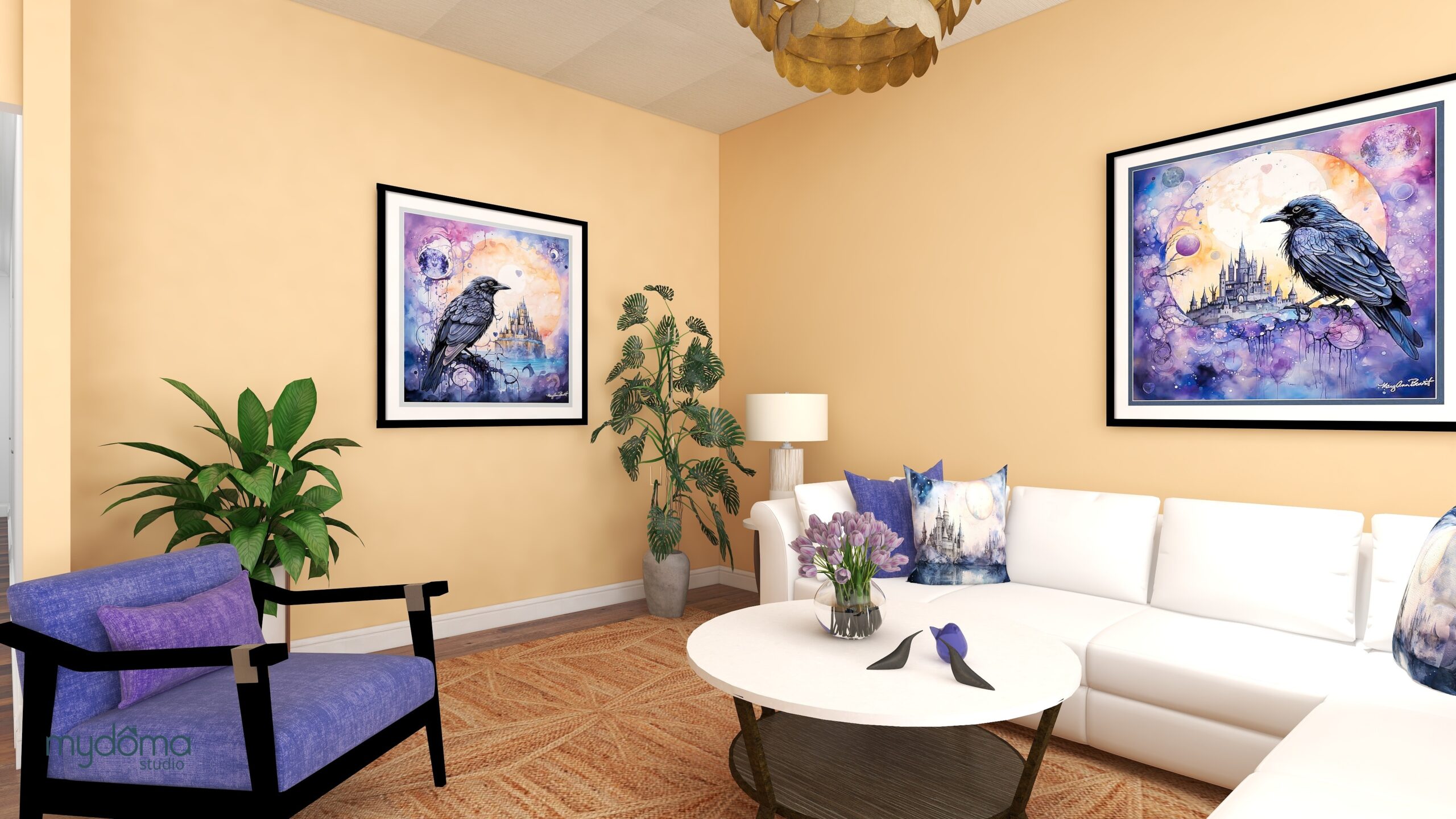 raven-Living Room-20230720-191004 | Mary Ann Benoit-Northern Lights ...