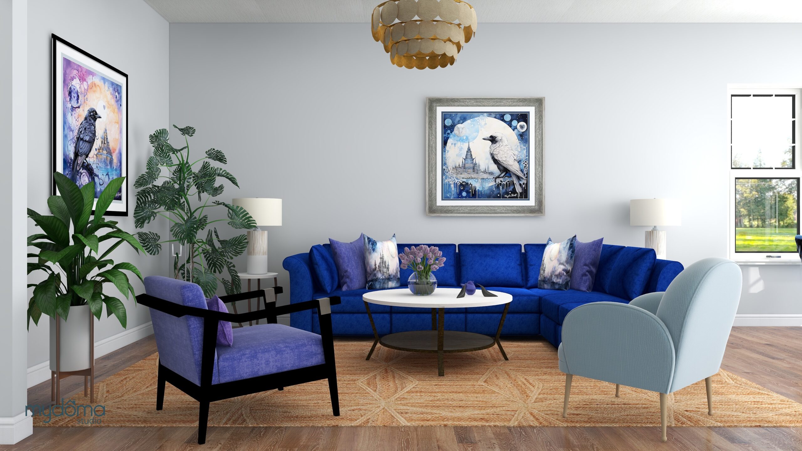 raven-Living Room-20230720-193236 | Mary Ann Benoit-Northern Lights ...