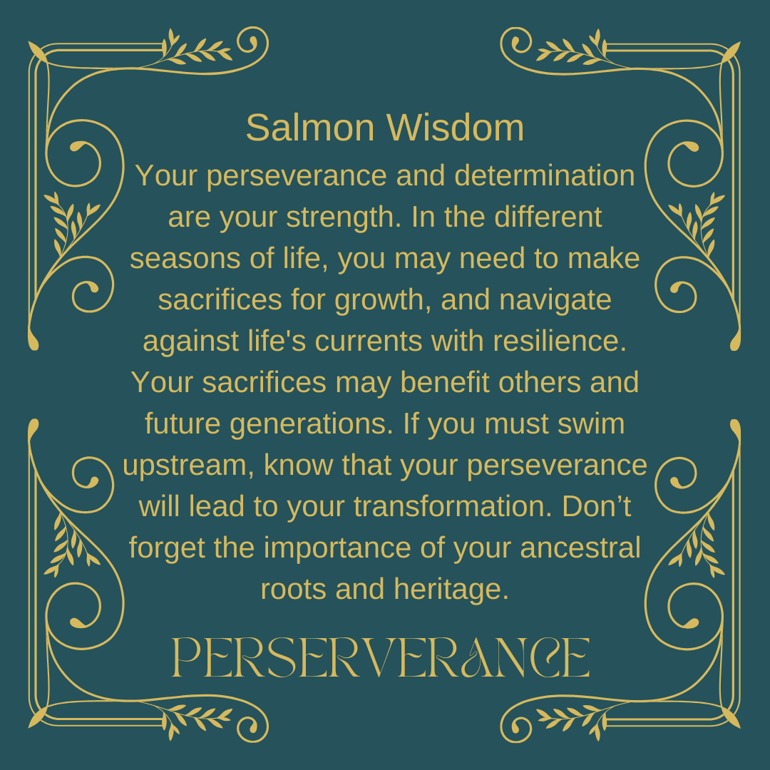 Channeling Salmon Wisdom: Perseverance and Flow in Life’s Journey ...
